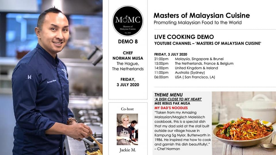 MASTERS OF MALAYSIAN CUISINE JOIN FORCES TO PROMOTE MALAYSIAN FOOD TO ...